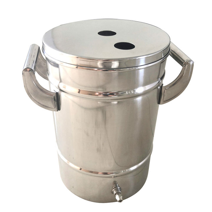 7L Powder Hopper Barrel Tank Powder Feeder for powder coating system ...