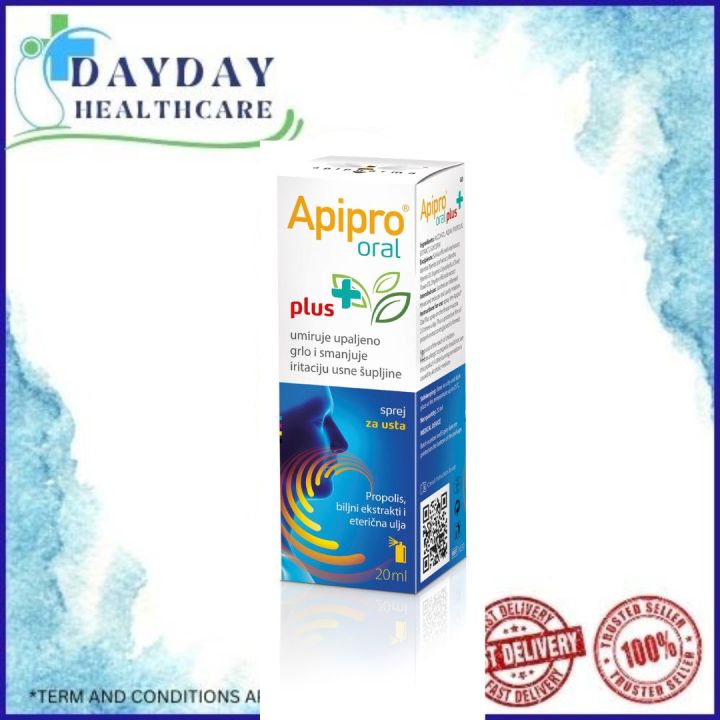 Apipro oral plus spray 20ml | Lazada