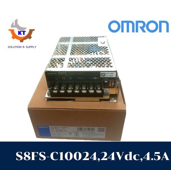 พร้อมส่ง,สวิตชิ่งเพาเวอร์ซัพพลาย,OMRON Power Supply S8FS-C10024 ,24Vdc ,4.5A | Lazada.co.th