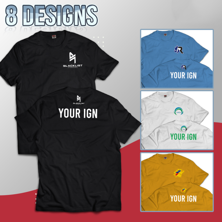 Customized Mobile Legend IGN Omega Echo Blacklist Evos MPL Teams ML ...