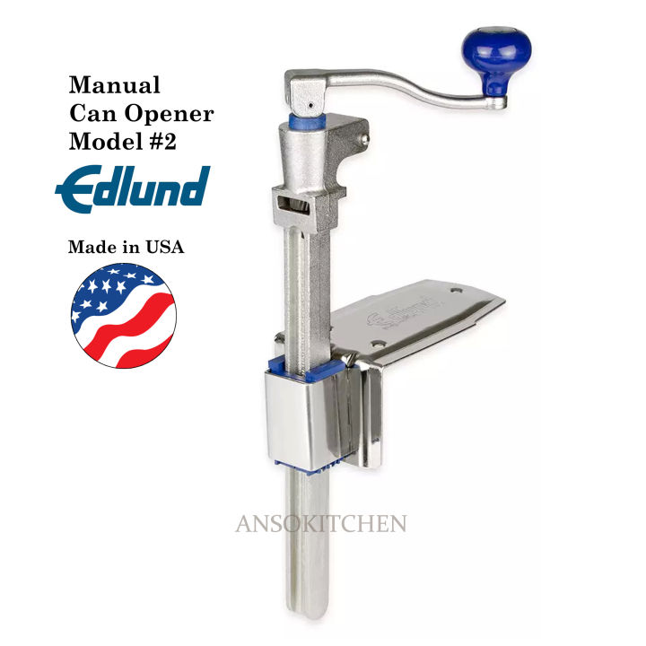 Edlund Can Opener Model #2 เครื่องเปิดกระป๋องขนาดใหญ่ พร้อมแท่นยึดกับ ...