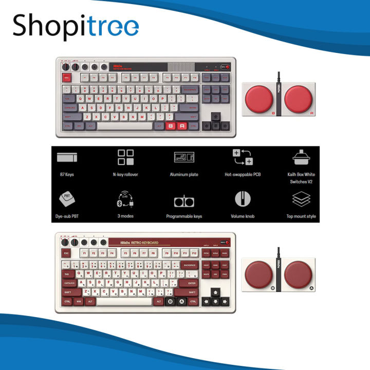 8BitDo Retro Mechanical Keyboard | Lazada Singapore