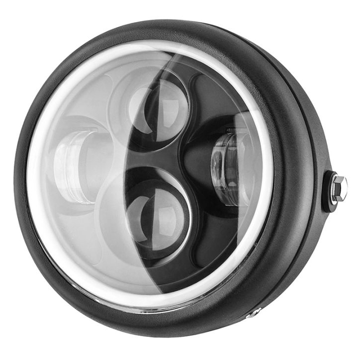 Modified Motorcycle Led Headlight Gn125 Headlight 5 75 Inch Retro