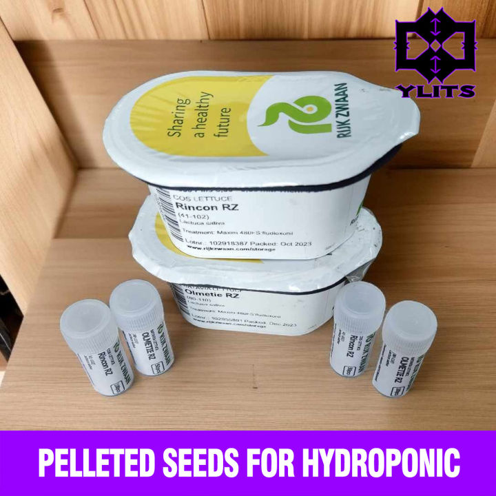 Rijk Zwaan Pelletized Seeds – Olmetie & Rincon Lettuce | 50 & 100 pcs ...