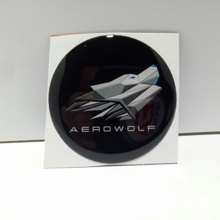 Stiker timbul resin lentur logo Genflix Aerowolf | Lazada Indonesia