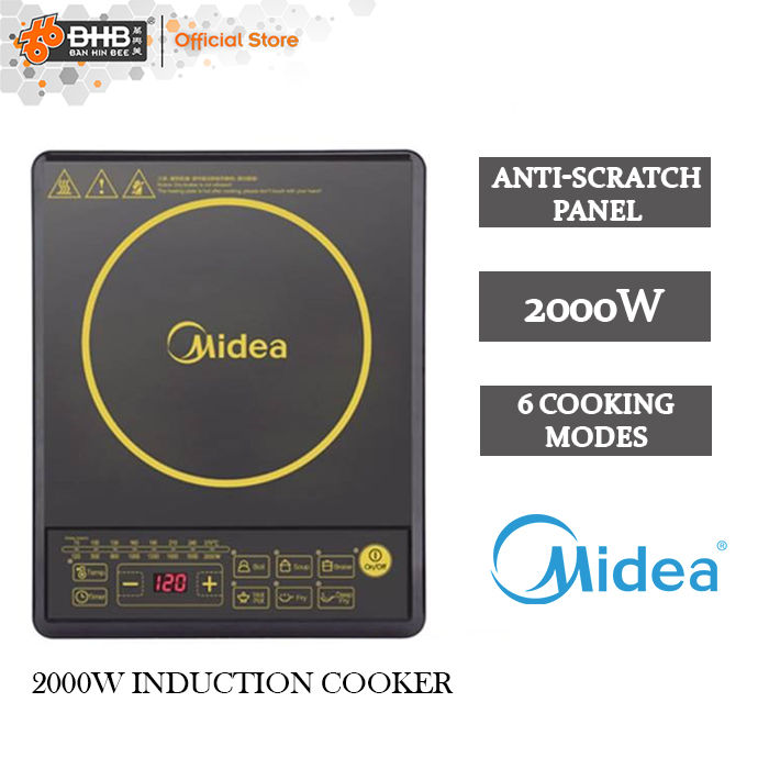 MIDEA INDUCTION COOKER [C20-RT2002] 2000W - C20RT2002 | Lazada