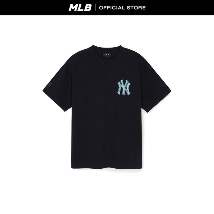 MLB เสื้อยืด ยูนิเซ็กส์ Basic Colorful Mega Logo รุ่น 3ATSB0644 50BKS ...