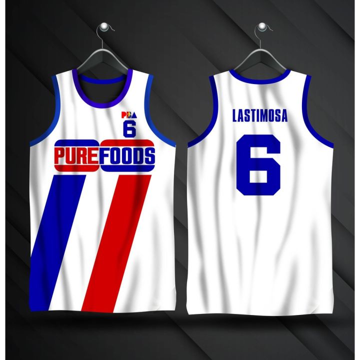 PBA RETRO JERSEY | PUREFOODS JOJO LASTIMOSA #6 | FULL SUBLIMATION ...