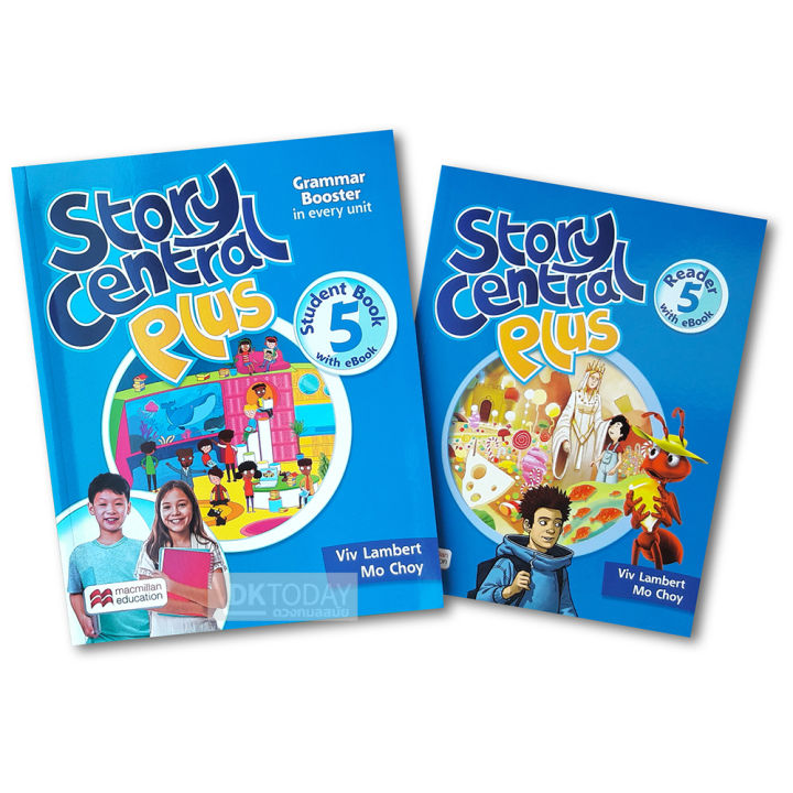 STORY CENTRAL PLUS 5 : STUDENT’S BOOK WITH READER & EBOOK PACK BY DKTODAY | Lazada.co.th