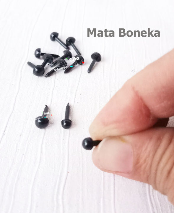 Mata Boneka / Mata Amigurumi Tusuk 10pcs | Lazada Indonesia