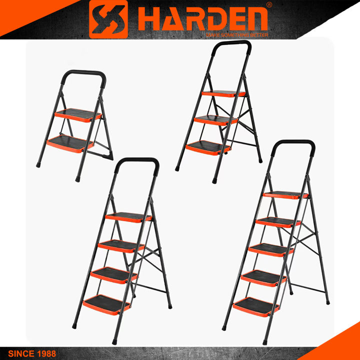 2/3/4/5 Harden Steps Steel Ladder | Lazada PH