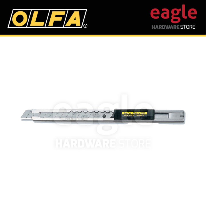 Olfa SVR-2 Auto Lock Silver Cutter | Lazada