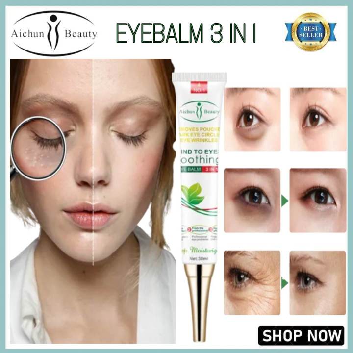 100% EFFECTIVE Aichun Beauty Effective Eye Ceam Remove Fats Particles ...