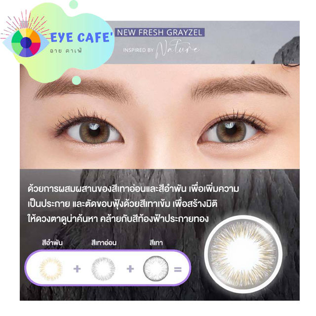1 Day Acuvue Define คอนแทคสี รายวัน ( 1 กล่อง 15 คู่ ) สี Fesh grayzel | Lazada.co.th