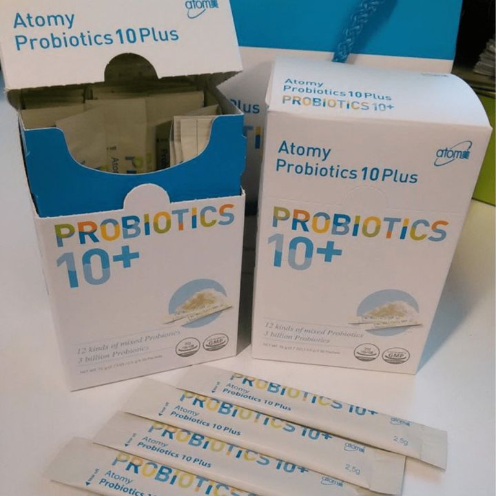 Atomy Probiotics 10+ Plus Digestive Health Sachets - 2.5g x 120 Sachets ...