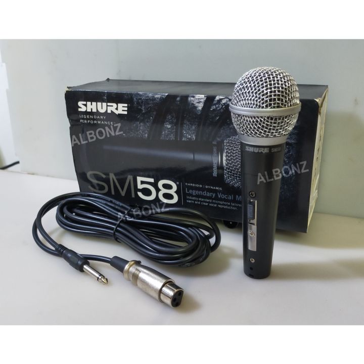 Legendary Vocal Microphone SM 58 Shure | Lazada PH
