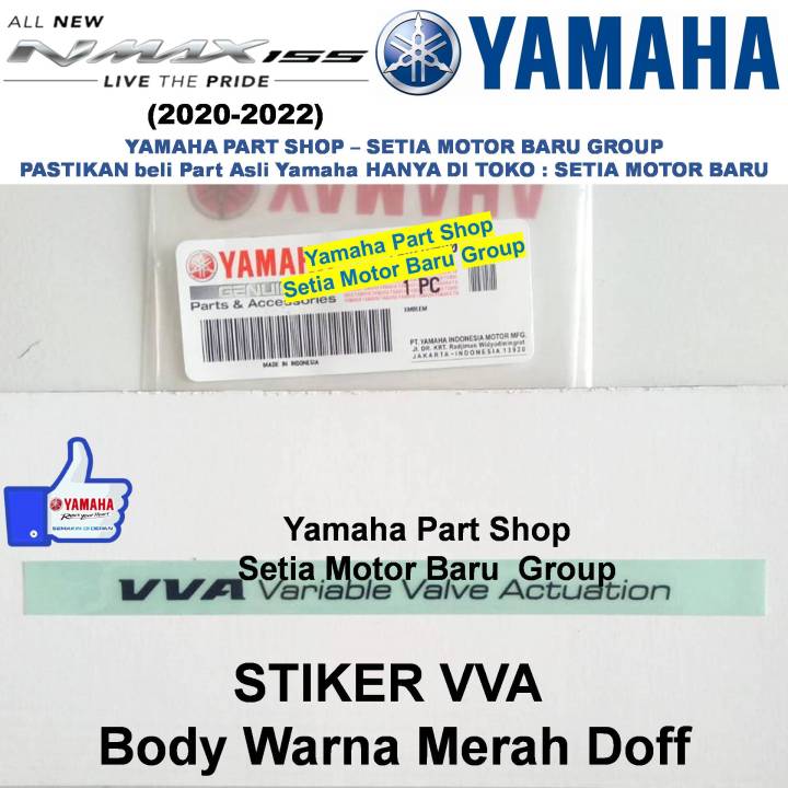Stiker Emblem Logo VVA Variable Valve Actuation All New Nmax N Max Body ...