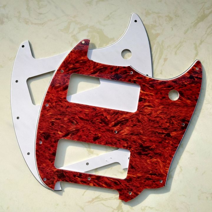 Custom Guitar Pickguard For Fender Kurt Cobain Mustang Style Red ...