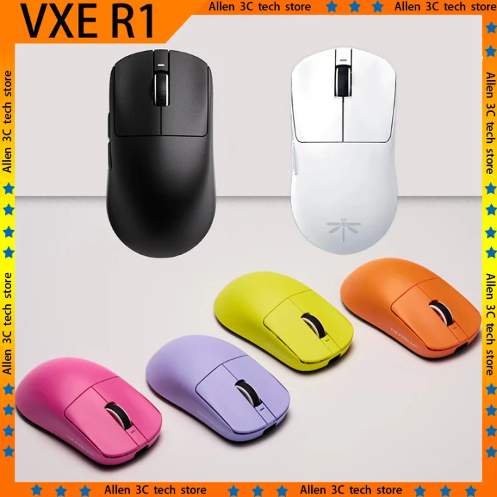 VXE Dragonfly R1 Gaming Mouse Wireless Mouse Nordic 52840 PAW3395 2KHz ...