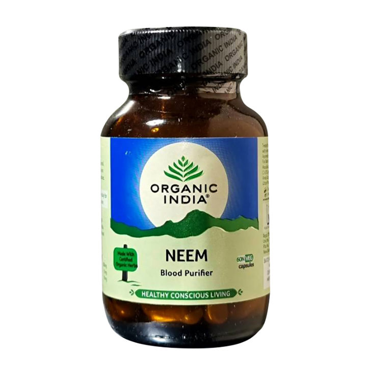 Organic India Neem - Blood Purifier | 60 Capsules | Lazada.co.th