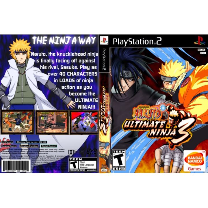 แผ่นเกมส์ PS2 Naruto Ultimate Ninja 3 คุณภาพ ส่งไว | Lazada.co.th