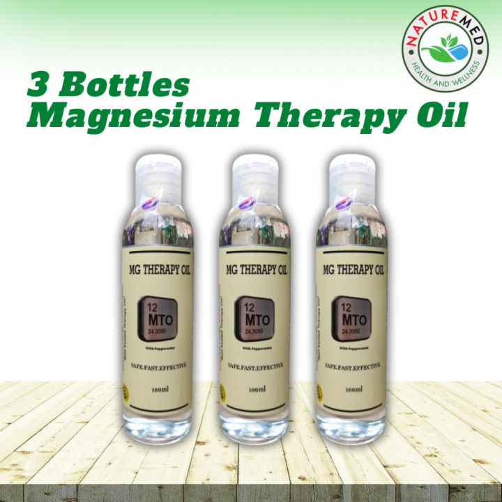 3 Bottles Original Magnesium Therapy Oil | Lazada PH