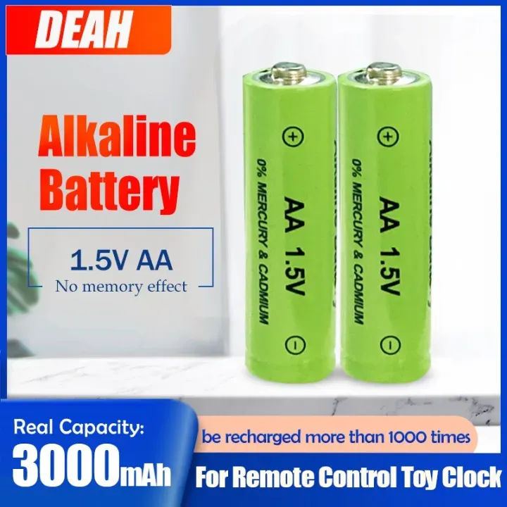 Original rechargeable battery AA 3000mAh/AAA 2100mAh 1.5V alkaline ...