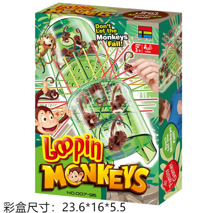 【DFW】® English Game Draw Monkey Game Dont Let The Monkeys Fall Ame ...