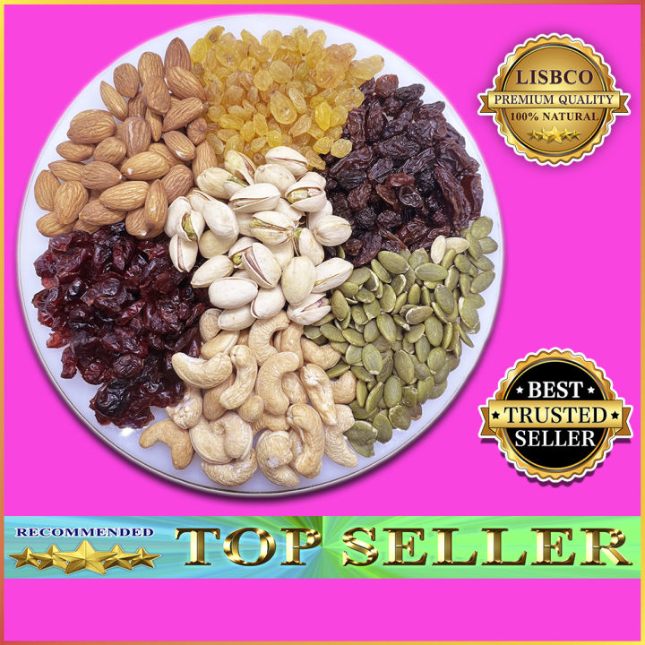 ซื้อ 1 แถม 1 ถั่ว ธัญพืช ผลไม้อบแห้ง ธัญพืชอบ พร้อมทาน Nuts Dried Fruit ...