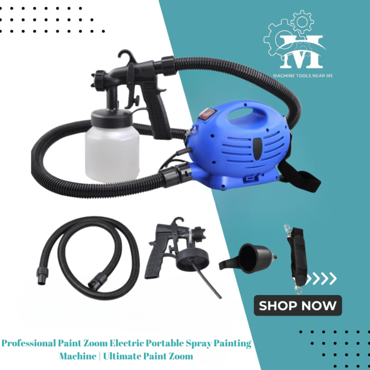 Professional Paint Zoom Electric Portable Spray Painting Machine ...