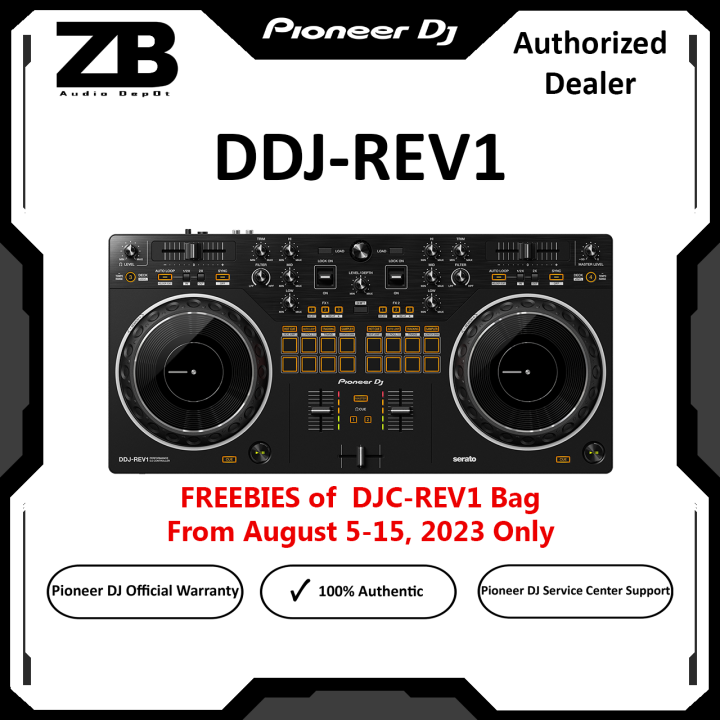 PIONEER DDJ-REV1 Scratch-style 2-channel DJ controller for Serato DJ ...