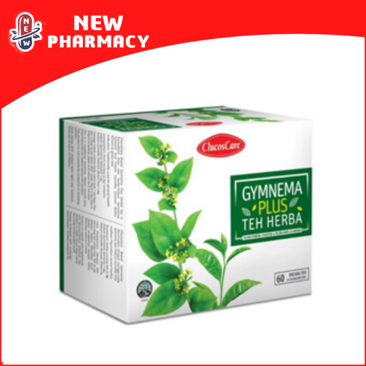 (Exp:11/2024) GlucosCare Gymnema Plus Teh Herba 60's | Lazada