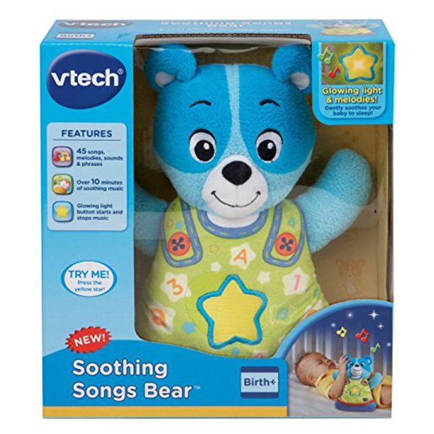 ตุ๊กตากล่อมนอน Vtech Soothing Songs Bear Blue | Lazada.co.th