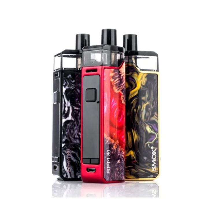 SMOK RPM 80 STARTER KIT POD 3000MAH BATTERY RPM80 AUTHENTIC NOT PRO ...
