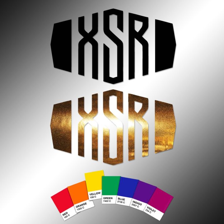 2x Sticker Decals | Yamaha XSR | 155 | 700 | 900 | All weather vinyl ...