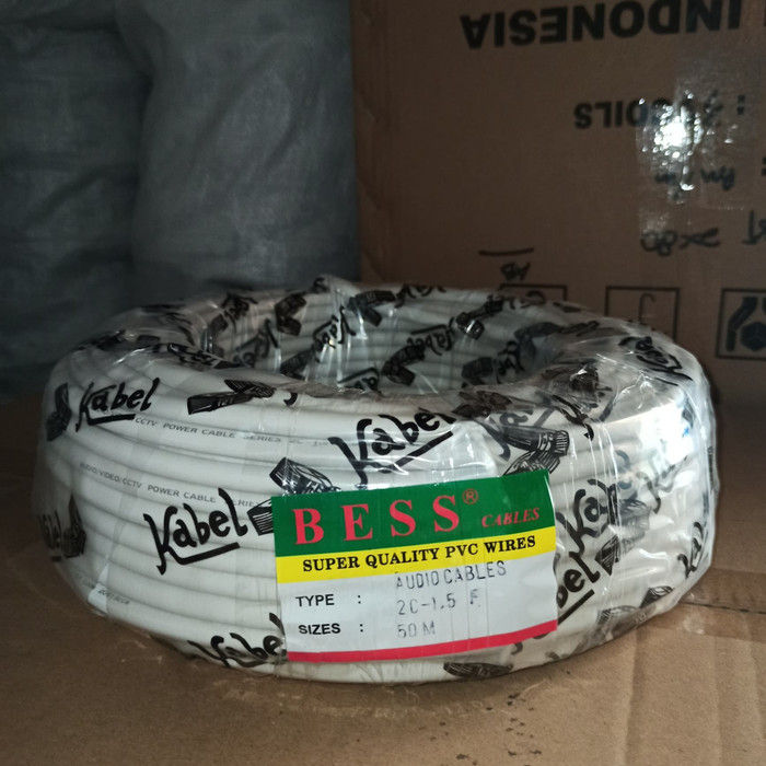 Kabel listrik Bess 1 Rol 2 x 1,5 2 × 1,5 Kawat batang nym 50m | Lazada ...