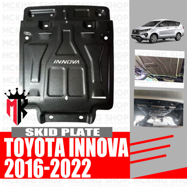 Toyota Innova 2016-2022 Metal Skid Plate (Black) | Lazada PH