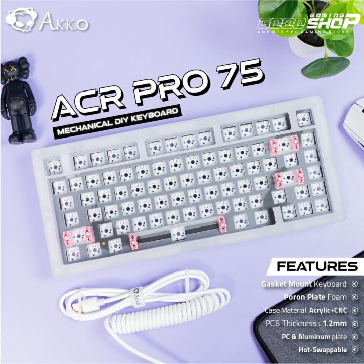 Akko ACR Pro 75 Mechanical DIY Keyboard - Keyboard Kit | Lazada Indonesia