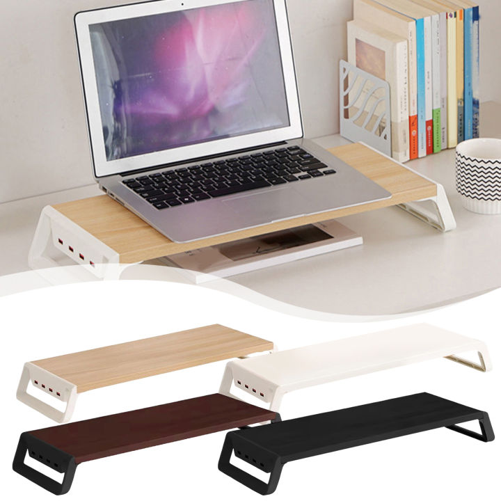 Usb Hub Monitor Stand Desktop Monitor Stand Multifunctional Usb Monitor ...