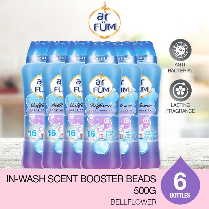 ar FÜM Scented Beads in-Wash Booster 500g x 6 Bottles | Lazada Singapore