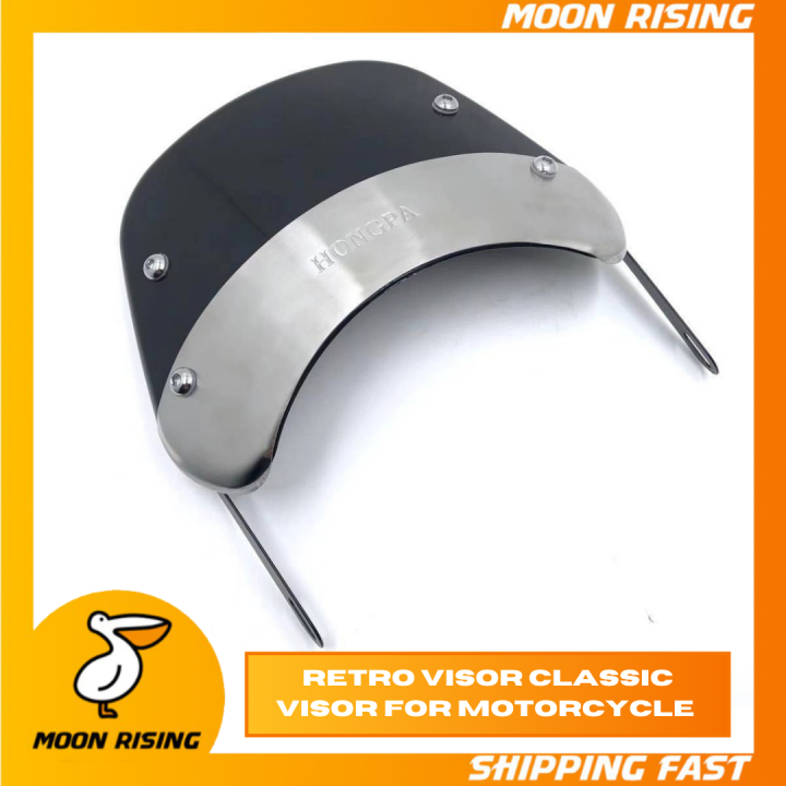 HONDA RETRO VISOR CLASSIC VISOR FOR MOTORCYCLE | Lazada PH