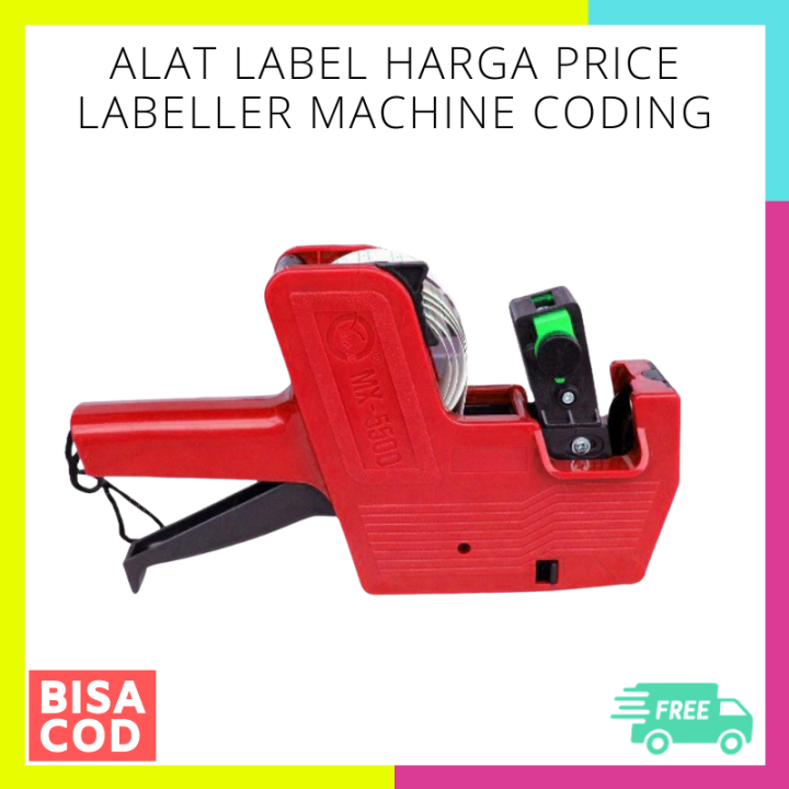 ALAT LABEL HARGA PRICE LABELLER MACHINE CODING ( alat pelabel harga ...