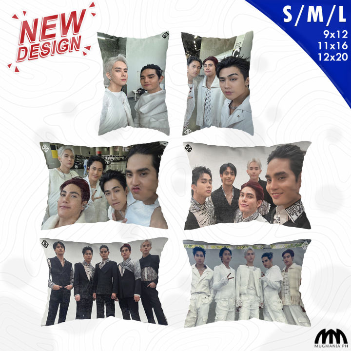 SB19 Pillows - Mugmania - SB19 Members Merch V2 (Available in 3 Sizes ...