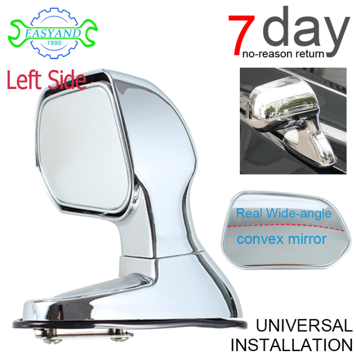Rearview Mirror for Car Hood Wide-angle Blind Spot Mirror Universal ...