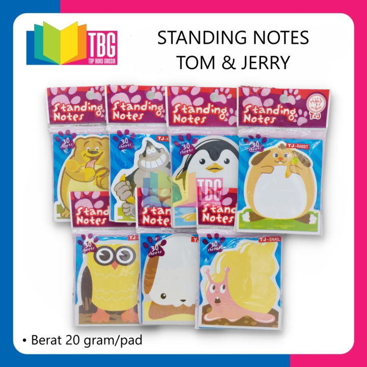 STANDING NOTES TOM & JERRY KARAKTER / STICKY NOTE | Lazada Indonesia