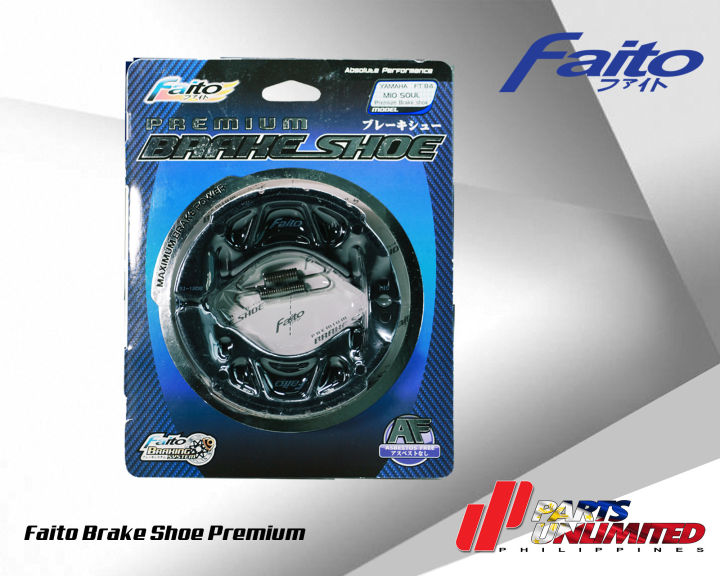 FAITO BRAKE SHOE PREMIUM SUZUKI SMASH SHOGUN SKYDRIVE 125 BURGMAN ...