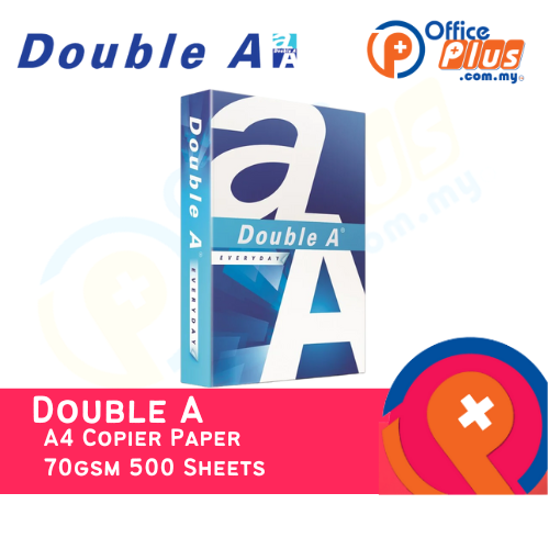Double A A4 Copier Paper Everyday 70gsm 500 sheets | Lazada