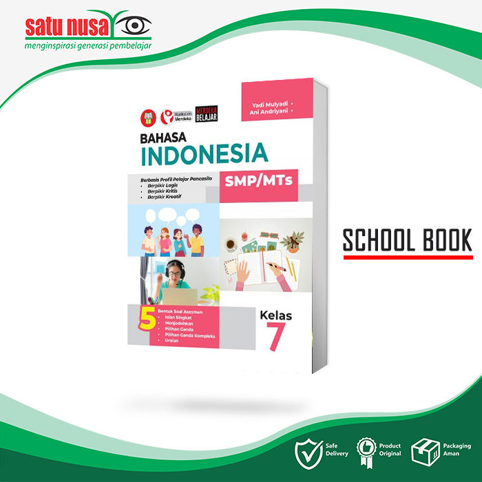 Bahasa Indonesia Untuk Smp Mts Kelas 7 Kurikulum Merdeka Lazada