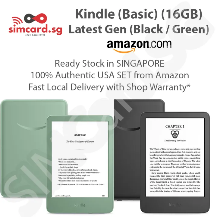 Amazon Kindle Basic (11th Generation Kindle Latest Model 2024 / 2025 ...