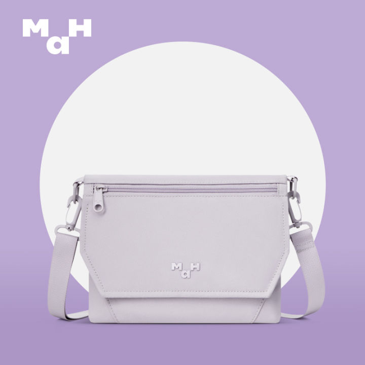 MAH Classic Solid Color Shoulder Bag Women College Students Casual ...